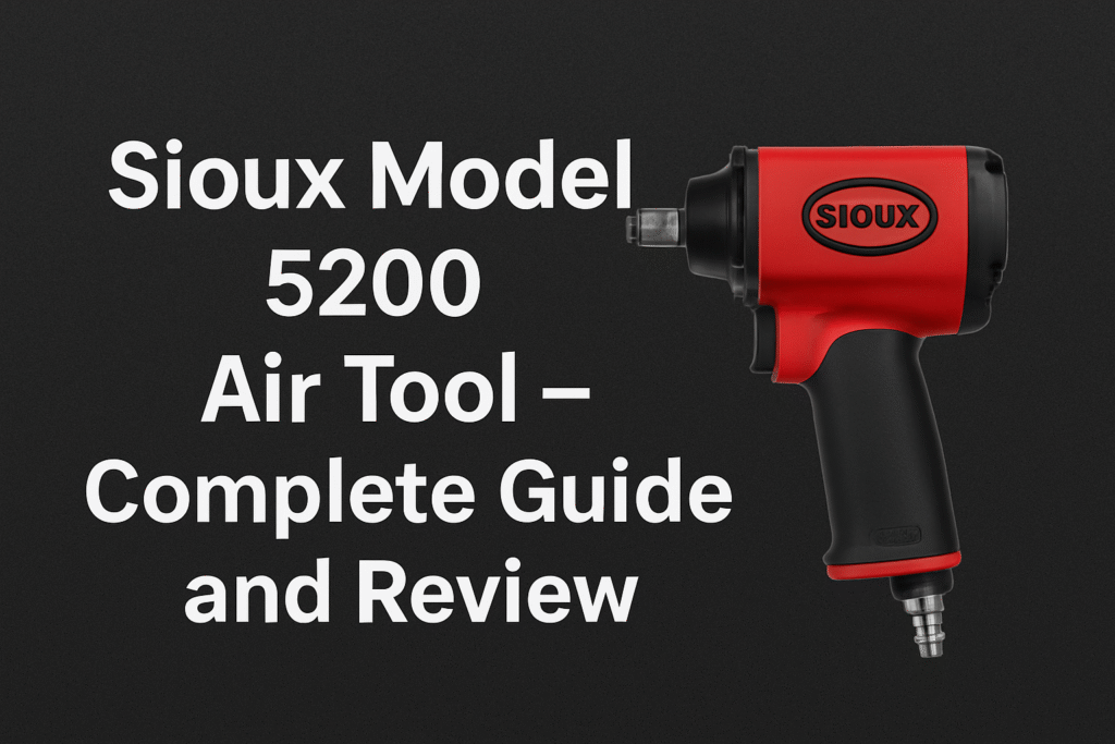 Sioux Model 5200 Air Tool – Complete Guide and Review